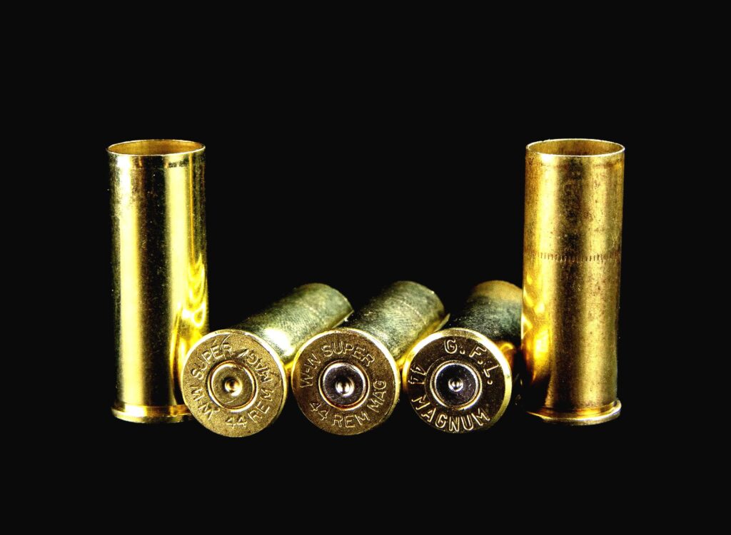 Fired 44 Remington Magnum Brass Cases - 100 Pieces - Cleaned And ...