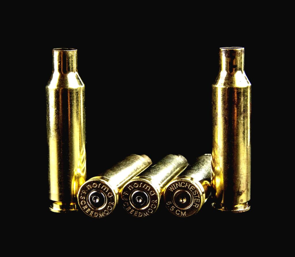Fired 6.5 Creedmoor Large Primer Brass Cases - 100 Pieces - Cleaned And ...